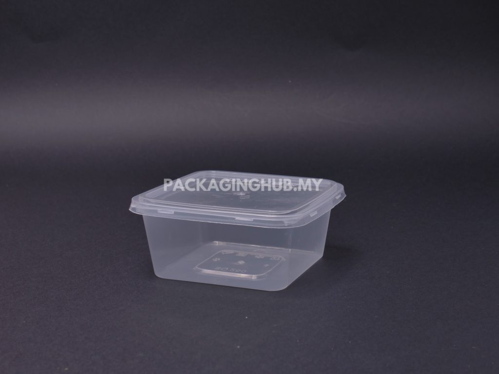 Square Container - PackagingHub.my