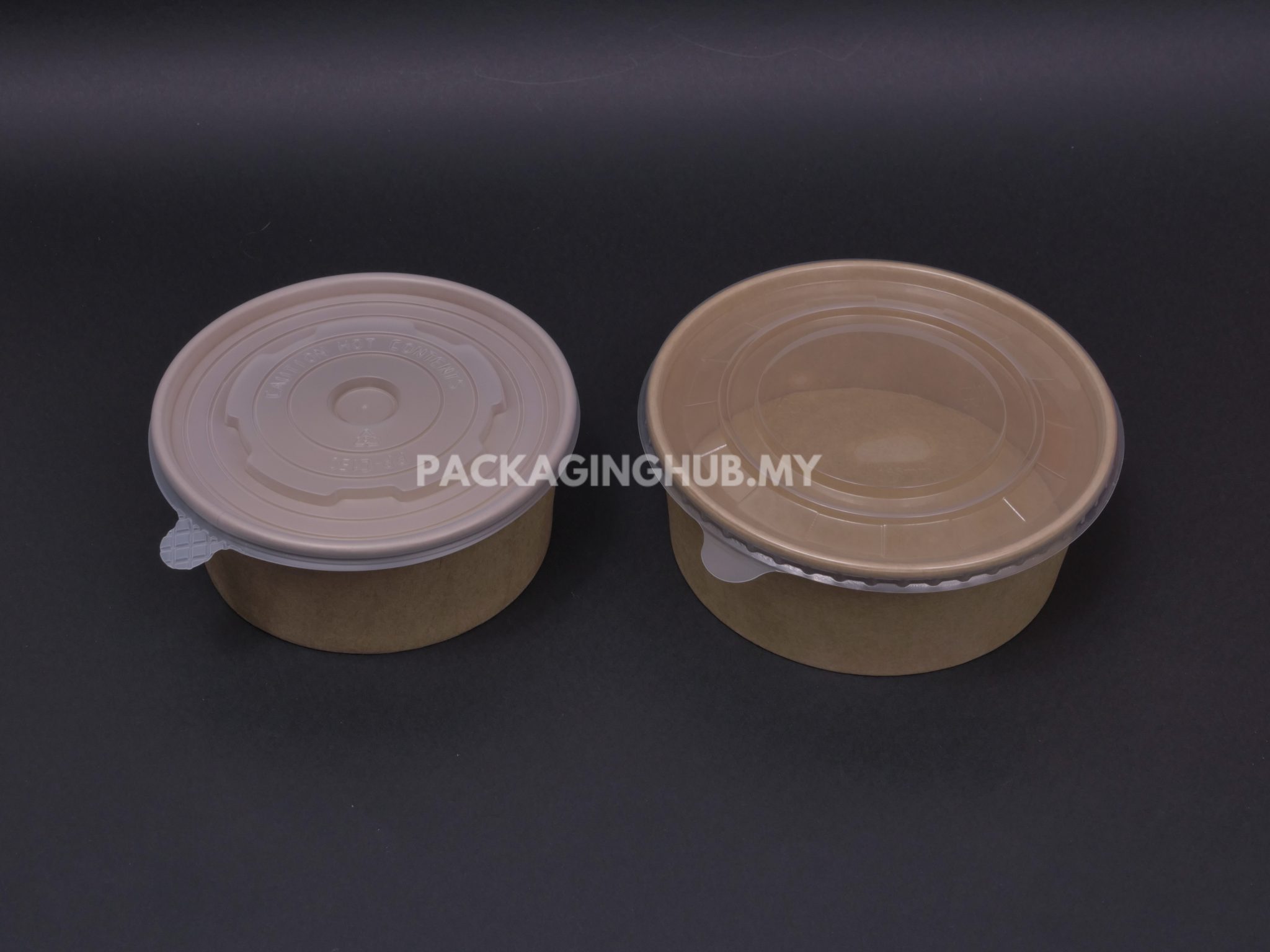 PAPER BOWL 750ML KRAFT BROWN - PackagingHub.my