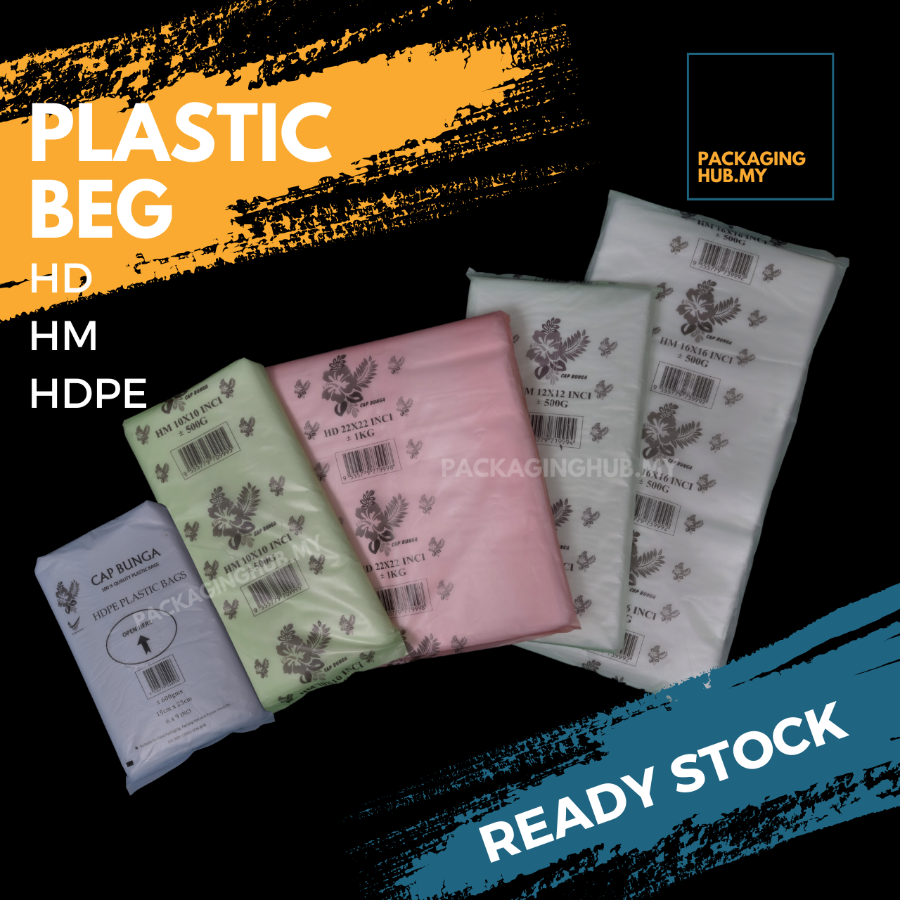 HD & HM Plastic Bag Tapau - PackagingHub.my
