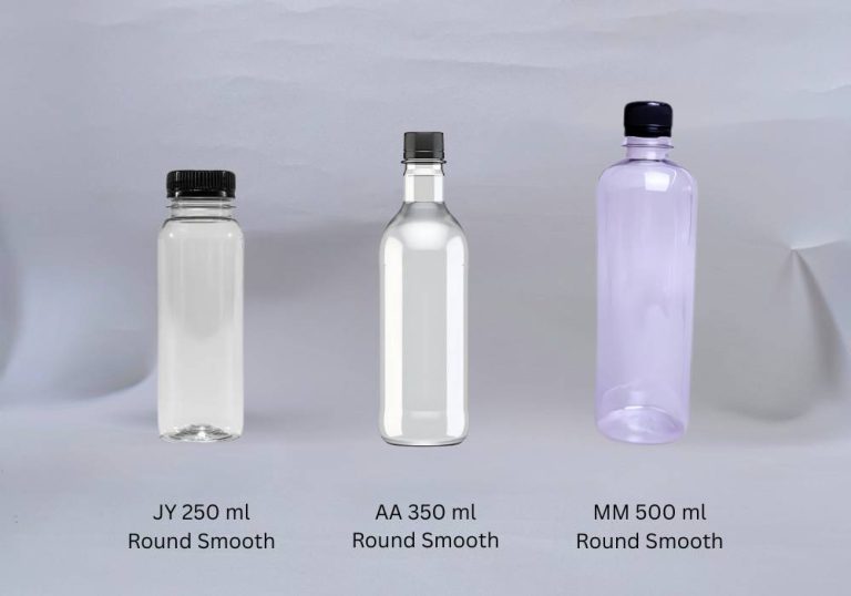 PET BOTTLE 250ml / 350ml / 500ml SMOOTH ROUND / OVAL / FAT / SQUARE ...
